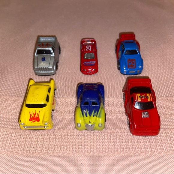 Toys | Vintage Mini Micro Racing Car Lot Of 6 Racing Trucks Ect | Poshmark